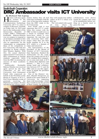 The ICT University - Imparting ICTs in all Academic Disciplines